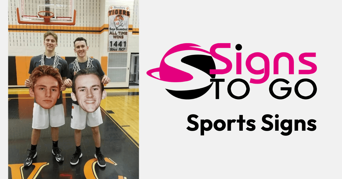 Sports Signs & Decals - Signs to Go